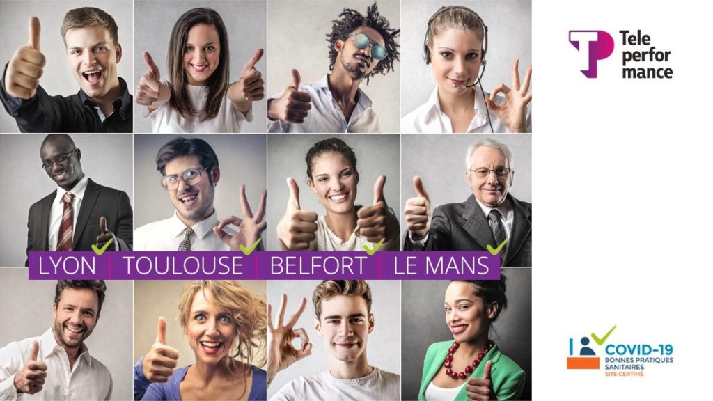 Teleperformance France obtient la conformité sanitaire de ses sites ...