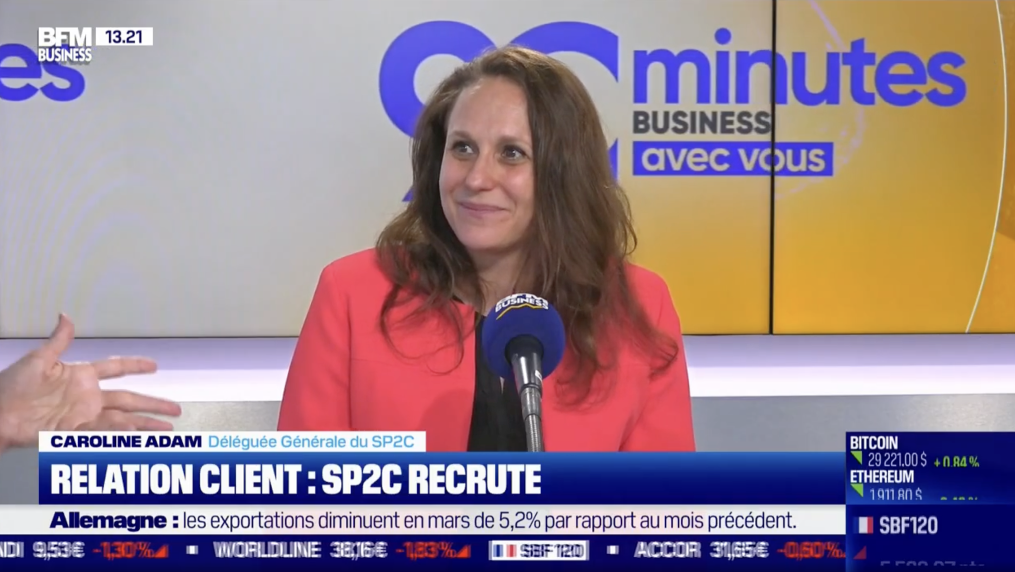 04/05 - le SP2C sur BFM Business dans 90 Minutes Business - SP2C